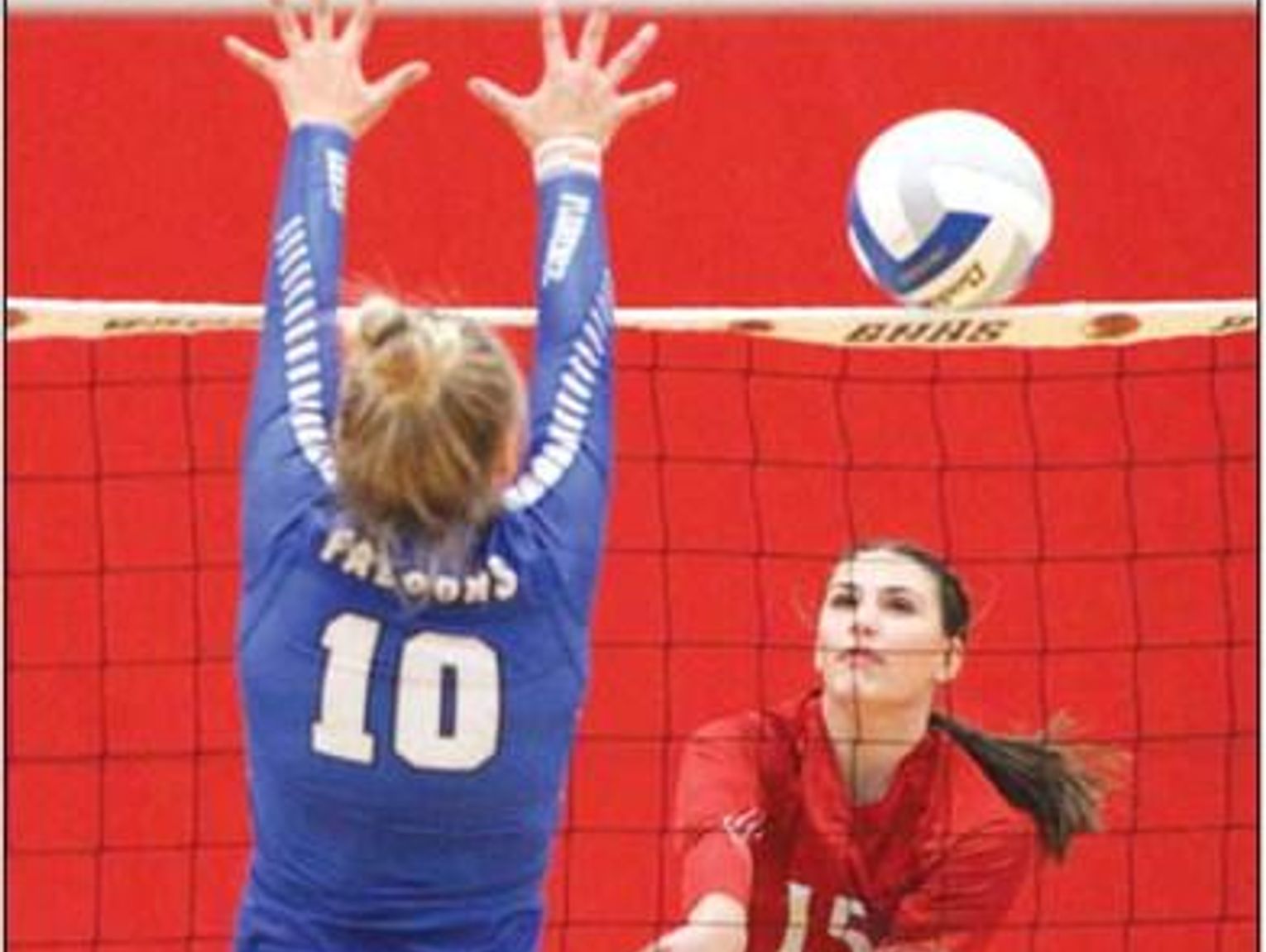 B-H Netters Split Two