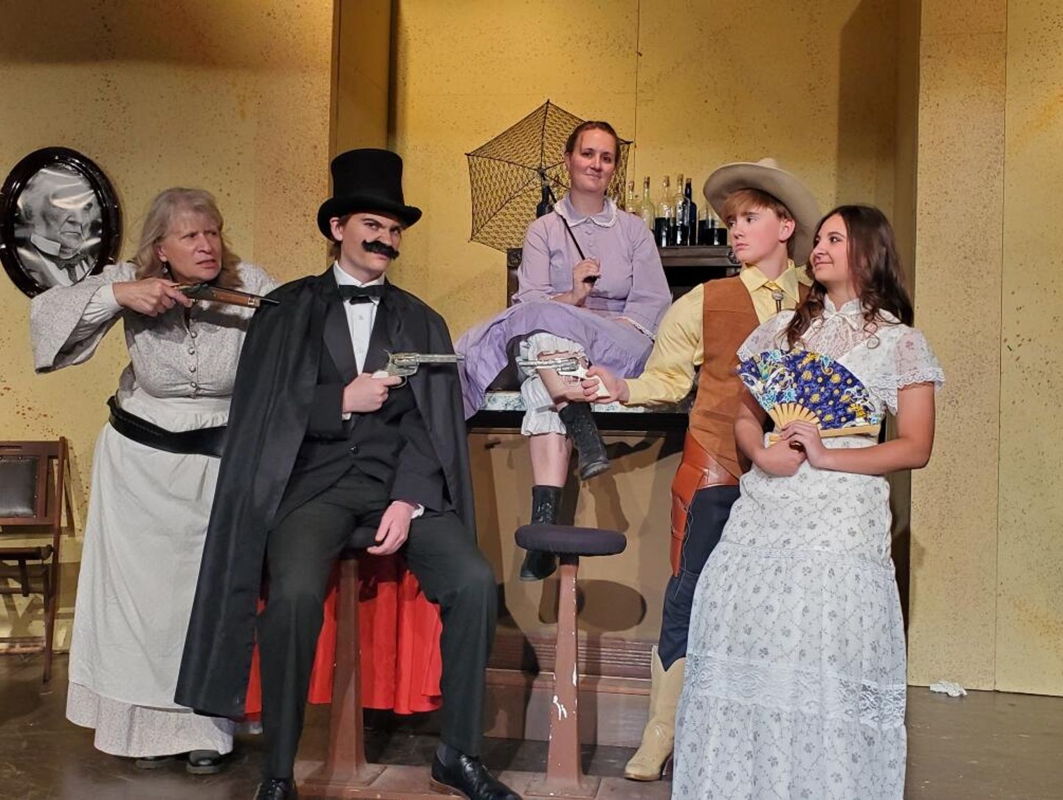 BOOO! HISSSSSS! MELODRAMA TAKES CENTER STAGE AT FORT