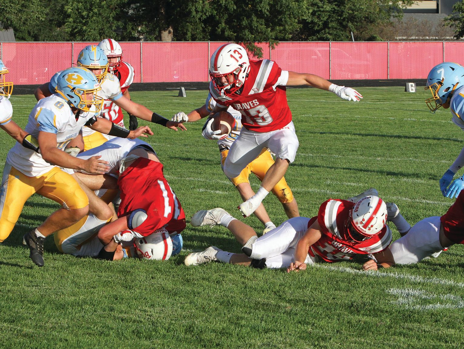 BRAVES FALL TO DEFENDING CHAMPS