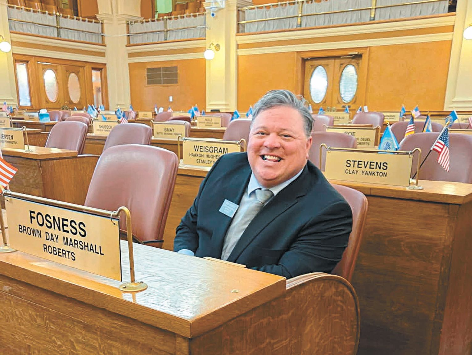 FOSNESS REFLECTS ON BUSY SESSION