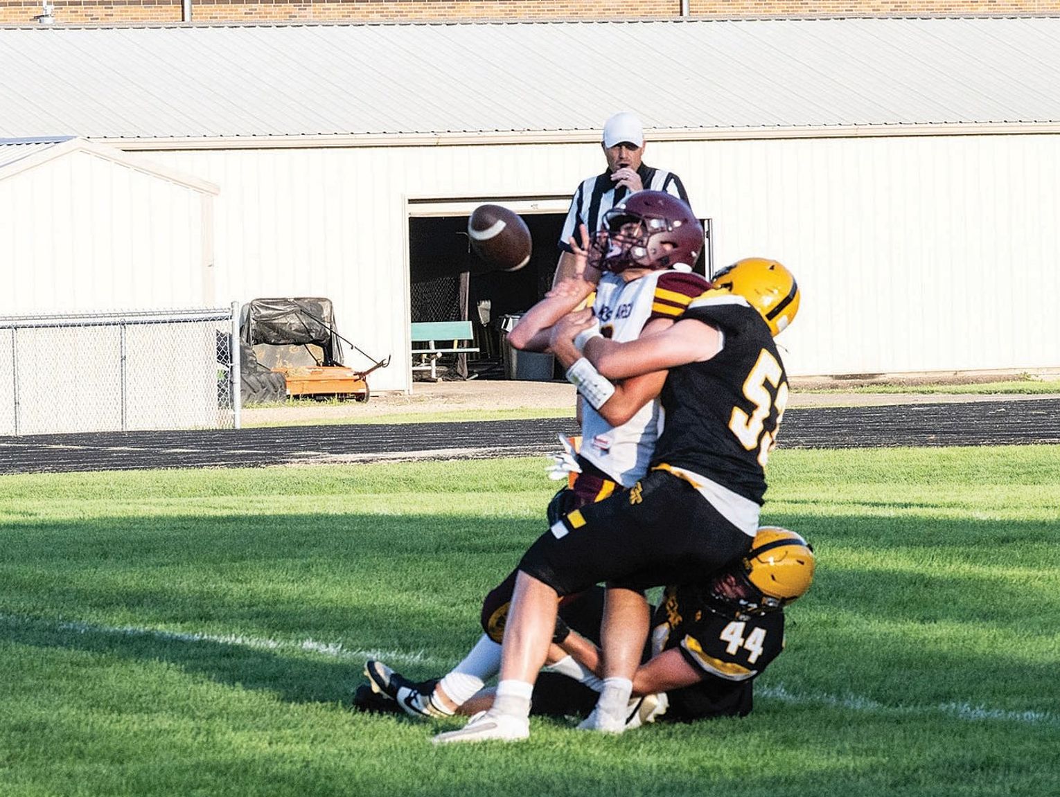 GA GRIDDERS DROP FIRST