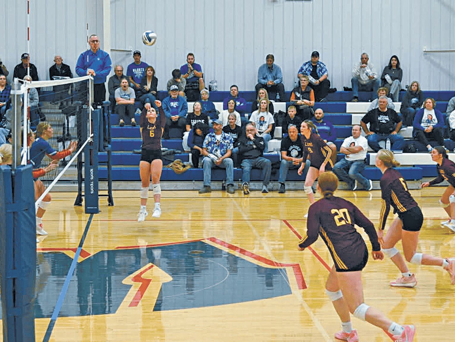 LA VOLLEYBALL TEAM HAS 'PROMISE FOR FUTURE'