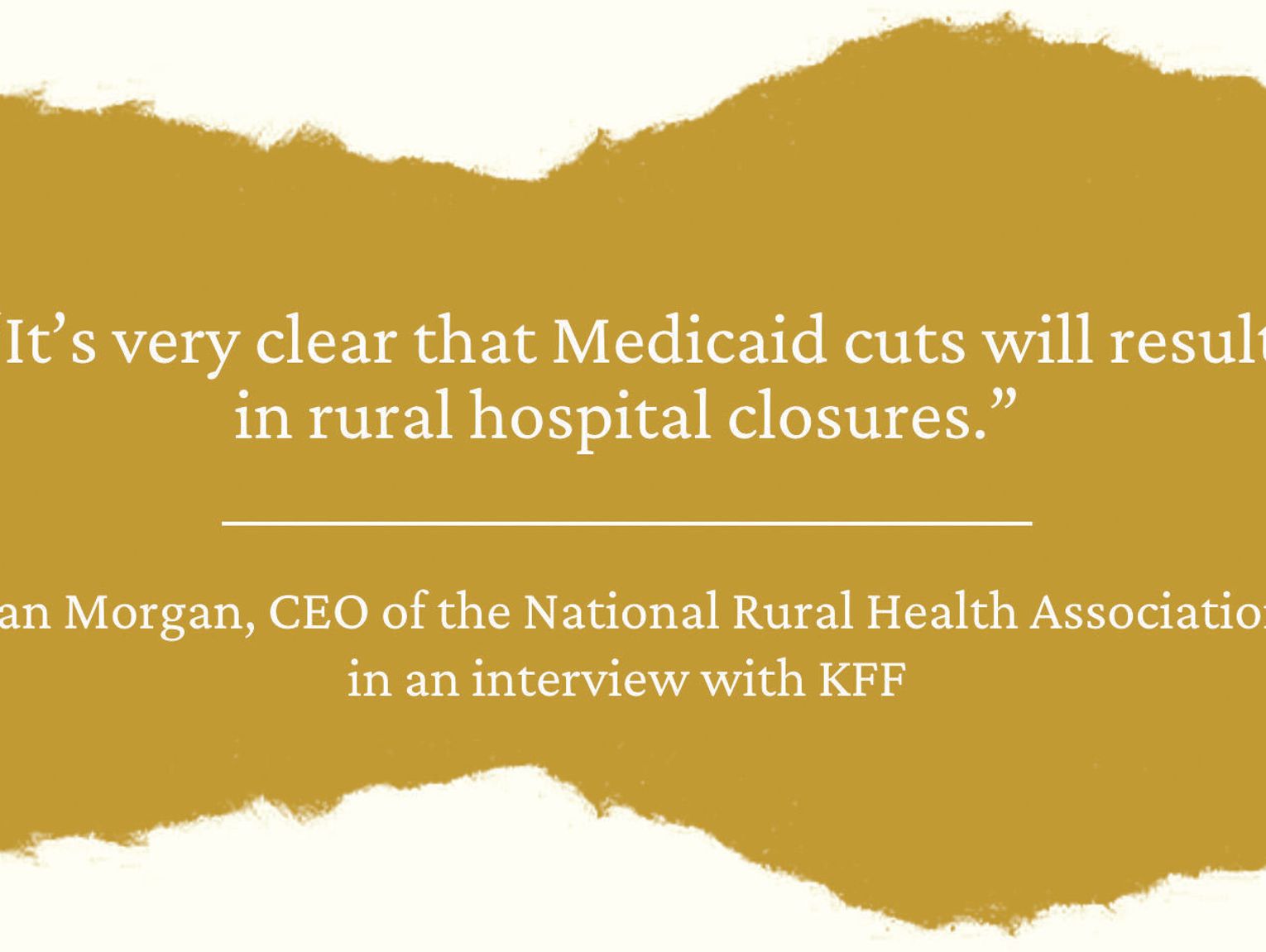MEDICAID CUTS IN FEDERAL BUDGET COULD HIT RURAL HEALTH HARD IN SD