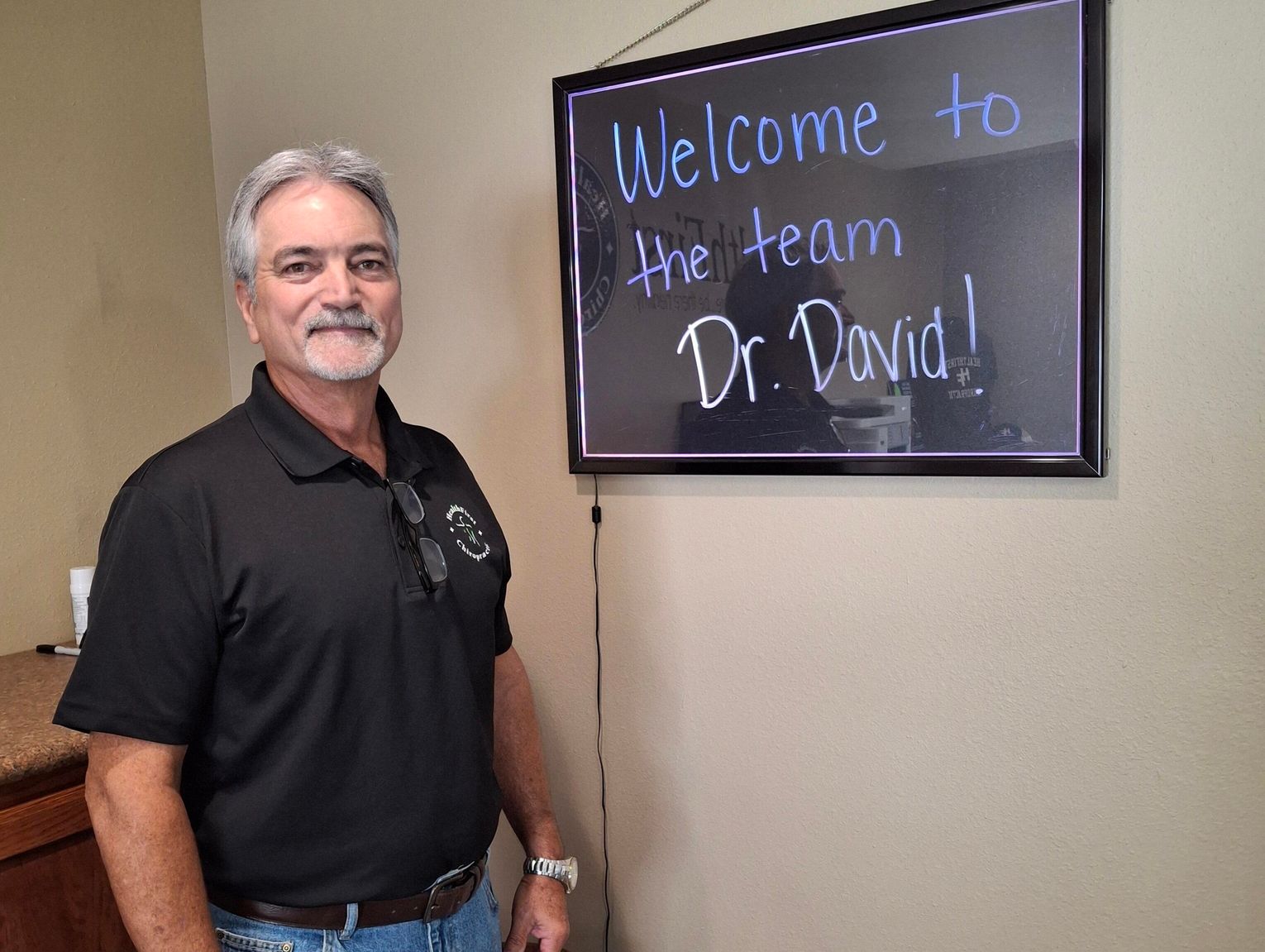 NEW CHIROPRACTOR LENDS HELPING HANDS