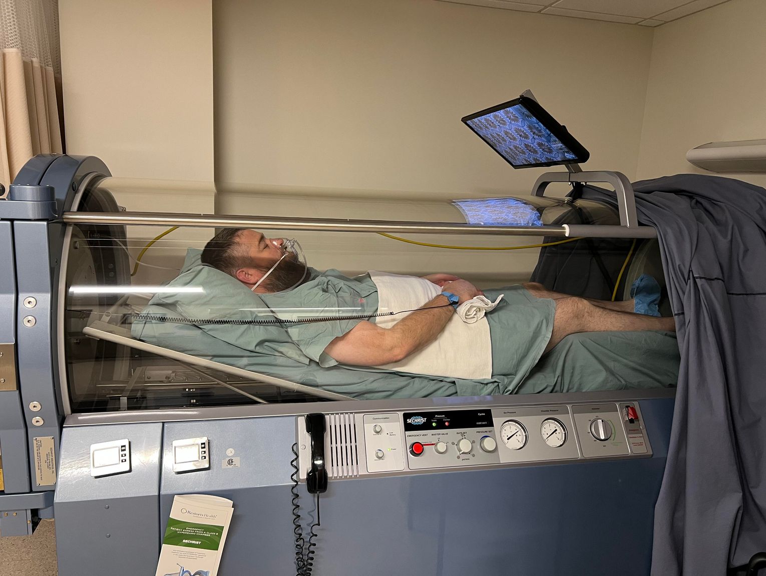 SPECIAL THERAPY HELPS BRITTON MAN WITH FROSTBITE