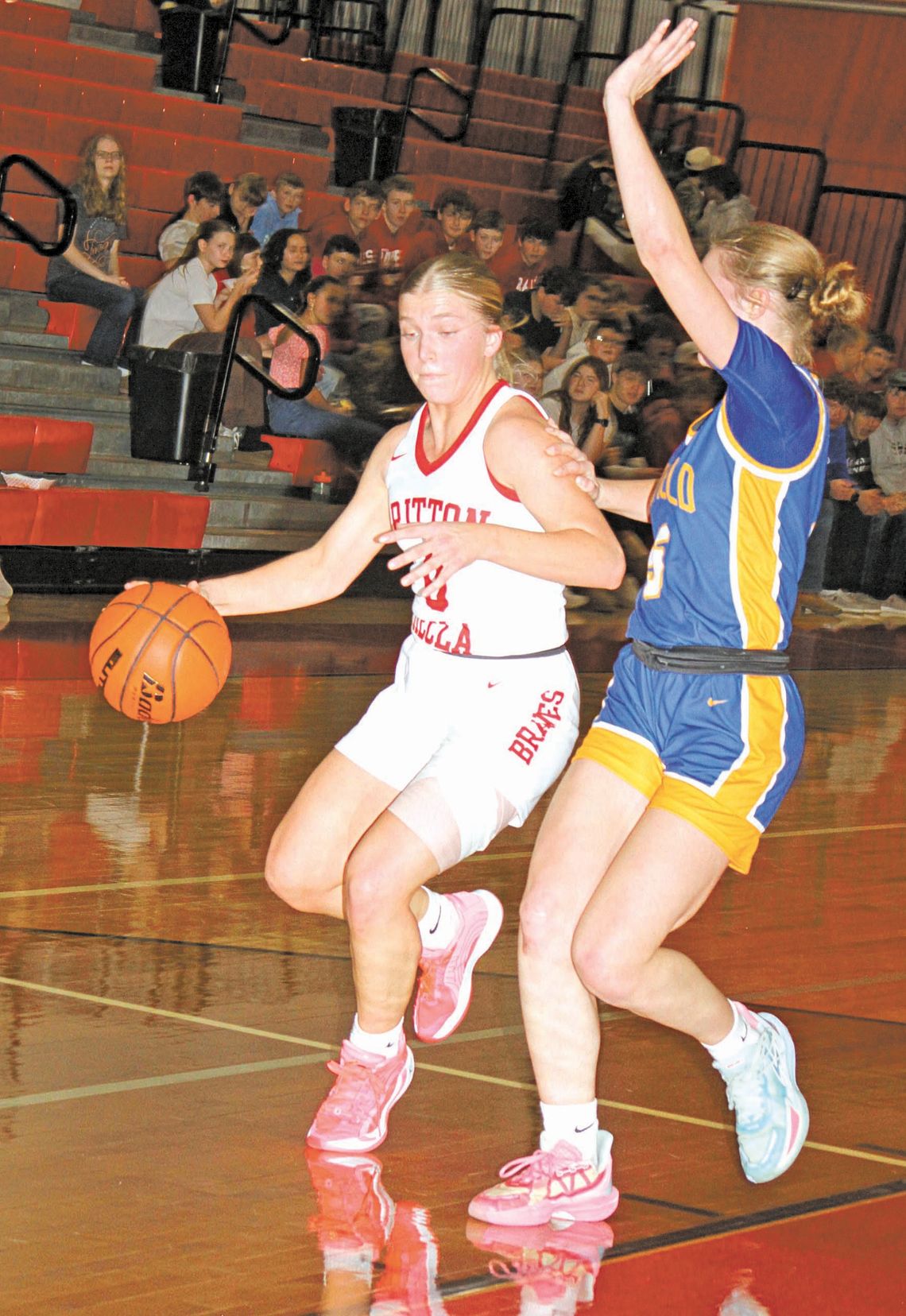 LADY BRAVES PICK UP WIN